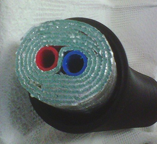 1" 250' Insulated Outdoor Furnace Non Barrier 5 Wrap PEX Pipe ...