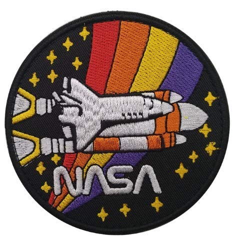NASA Endeavor Space Shuttle Tactical Morale Military Embroidered Patch : Amazon.in: Home & Kitchen