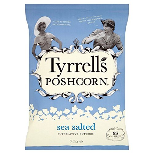 Amazon.com: Tyrrells Popcorn Sea Salted - 70g