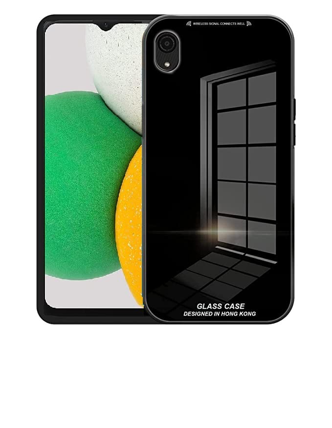 Durion Back Case Cover for Samsung Galaxy A03 Core Glass Case ...