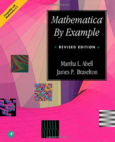 Amazon.com: Mathematica by Example: 9780120415304: Abell, Martha L ...