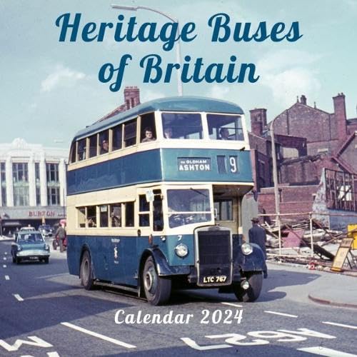 Amazon | Heritage Buses of Britain Calendar 2024 | Graffeg | 輸入版カレンダー