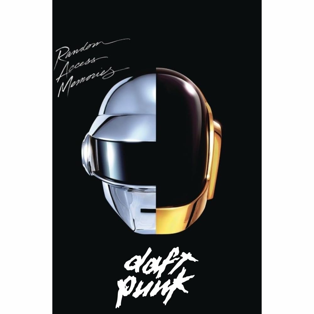 POSTER WALLAH Daft Punk Poster for Home Office and Student Room Wall ...