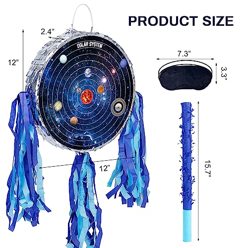 Snapklik.com : Auihiay 76 PCS Solar System Pinata Set, Outer Space Pinata