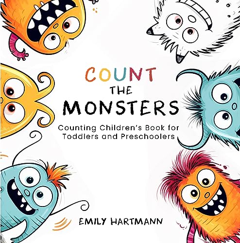Count The Monsters: Counting Children’s Book for Toddlers and ...