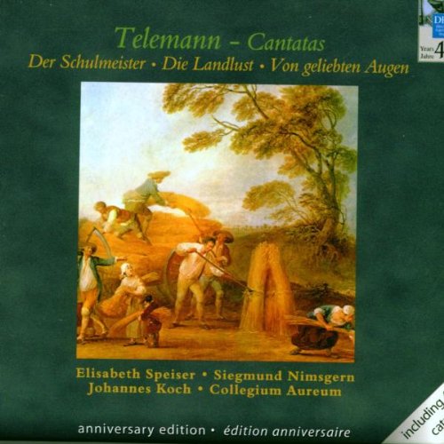 Cantatas: Georg Philipp Telemann, Collegium Aureum, Speiser, Elisabeth ...