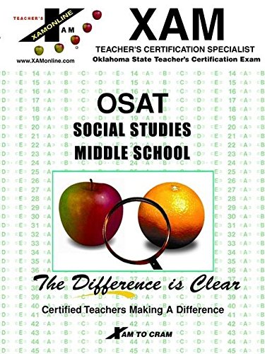 Osat Social Science Middle School (XAM OSAT): Xamonline: 9781581972436 ...