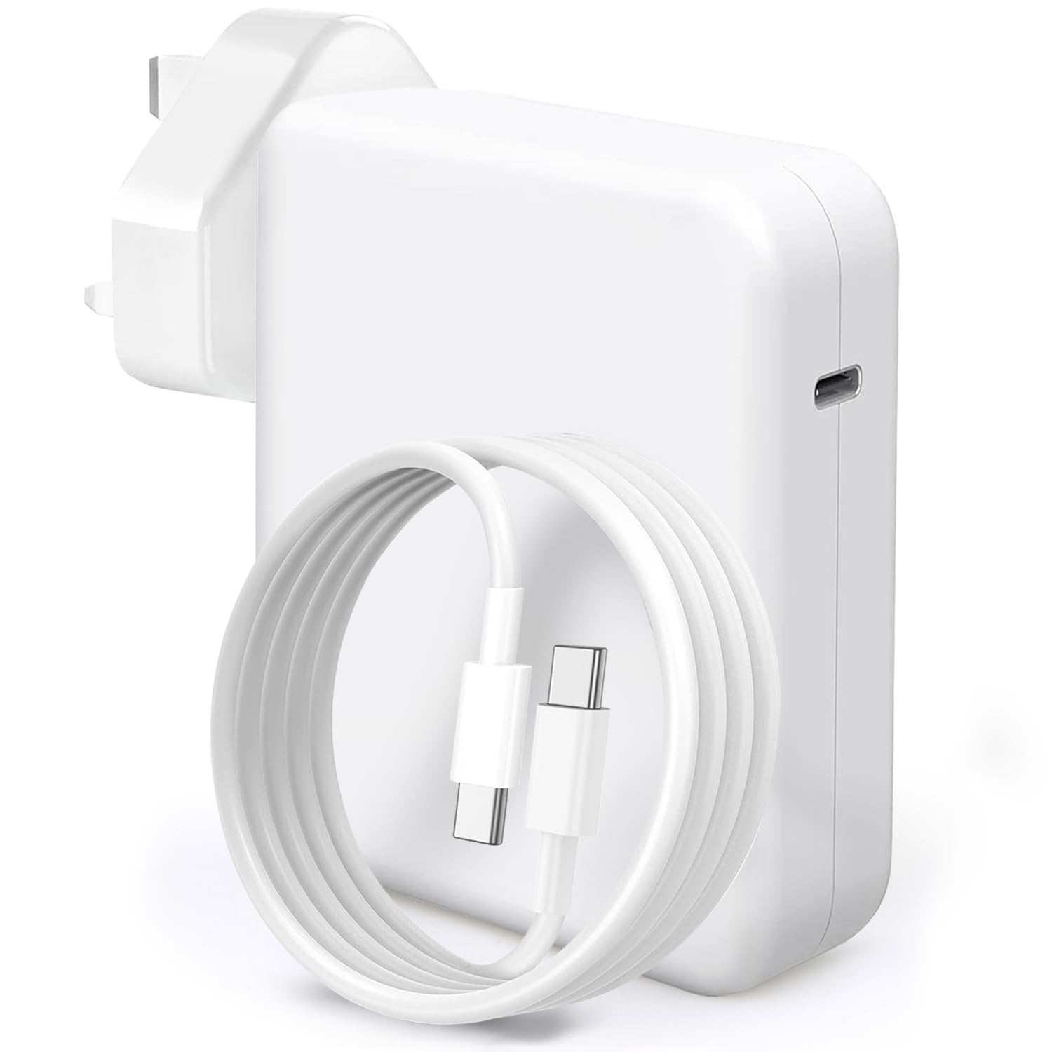 96W Mac Book Pro Laptop Charger, USB-C Charger Power Adapter for Mac ...