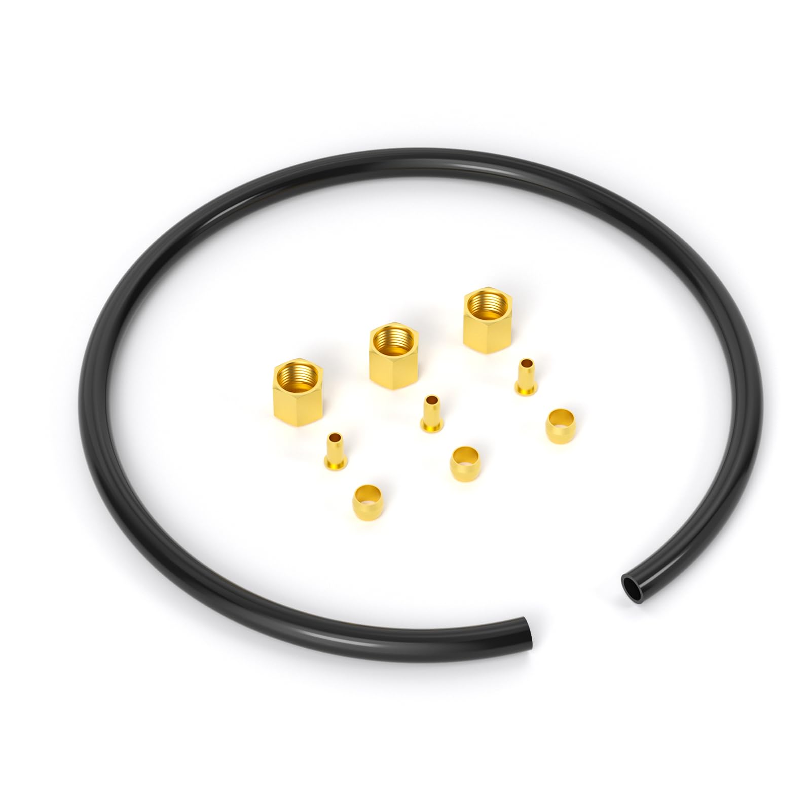 Snapklik.com : GASHER 10Pcs 15Inch Air Compressor Unloader Tube Kit