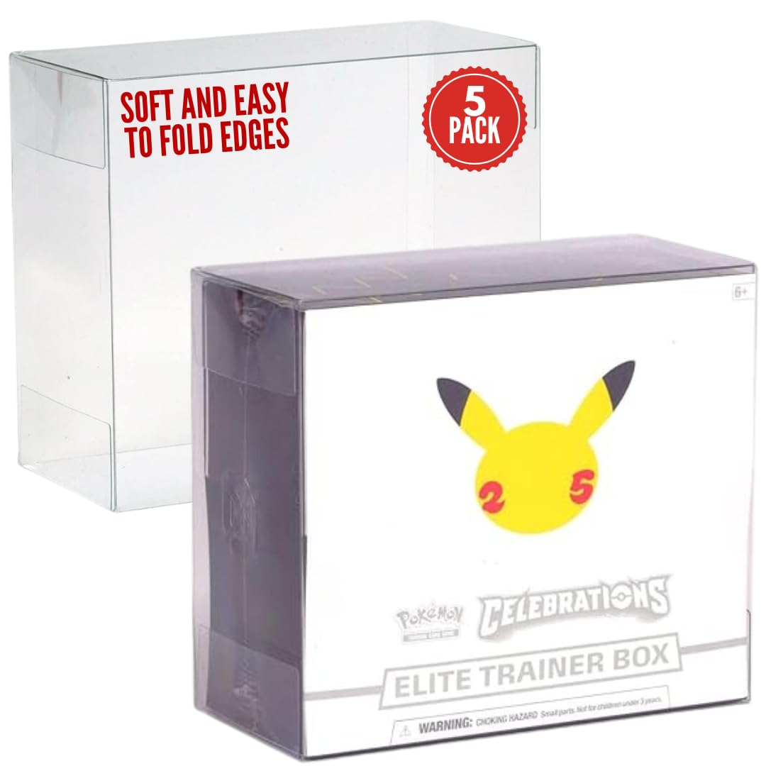 Collector's First Pick Plastic Elite Trainer Box Case For Protecting ...