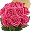Amazon.com: FiveSeasonStuff Fake Roses Wedding Flowers Real Touch Silk ...