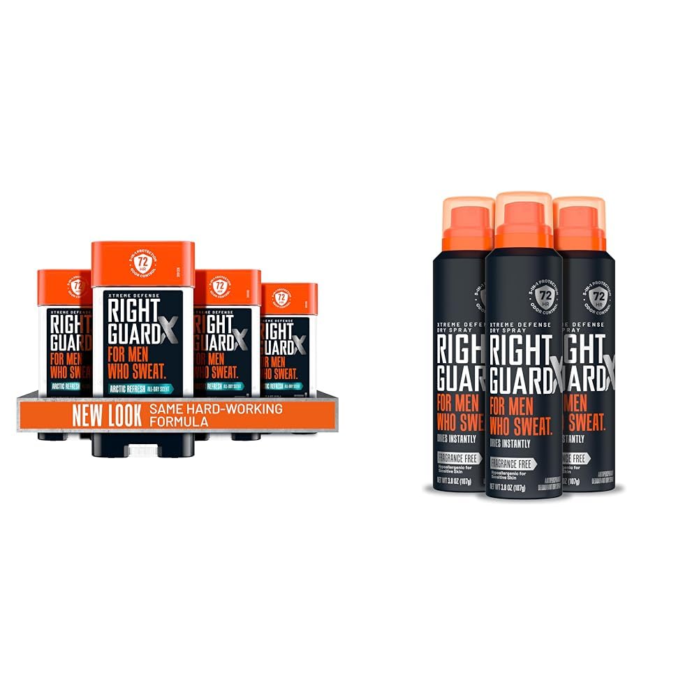 Amazon.com : Right Guard Xtreme Defense Antiperspirant & Deodorant Gel ...