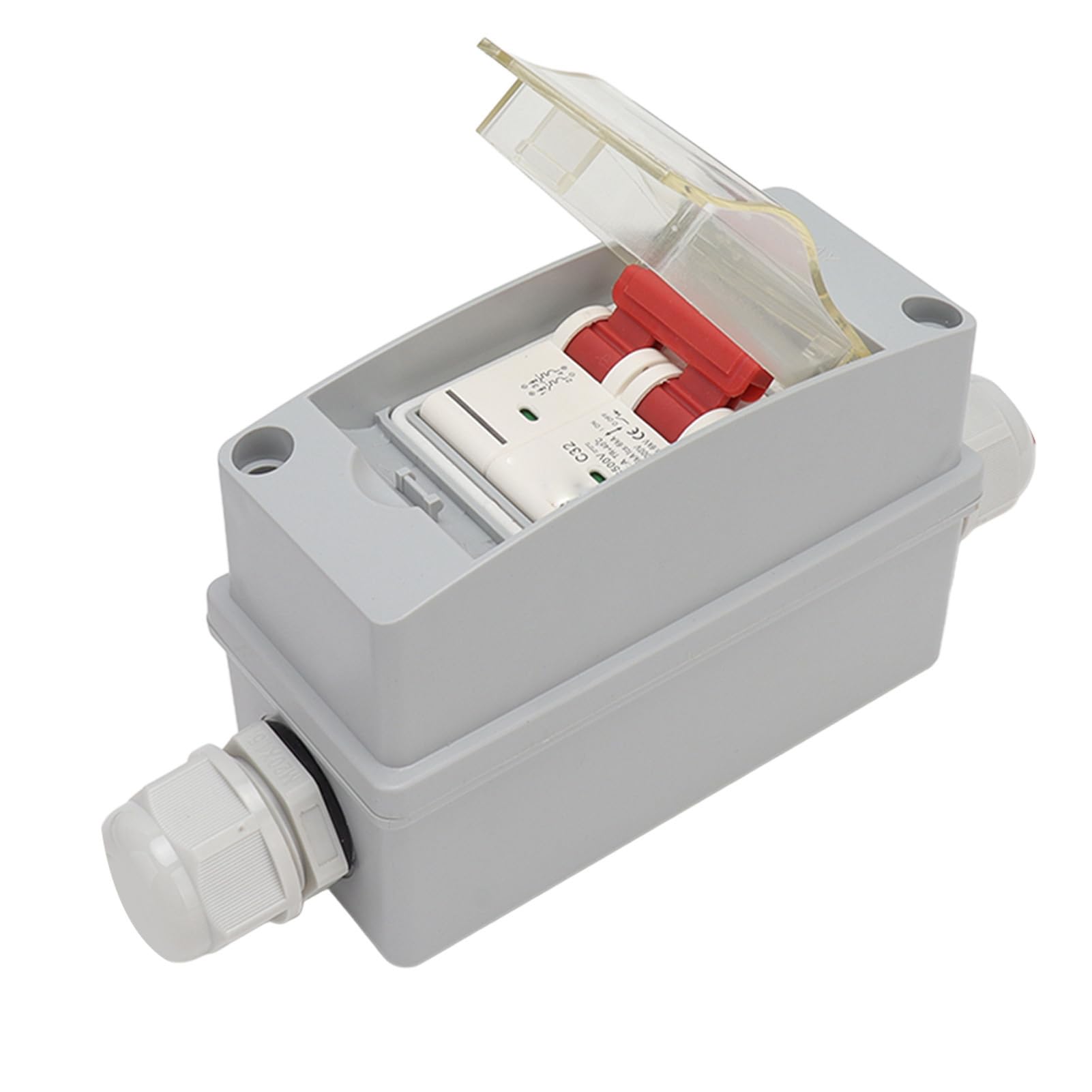 Solar DC Isolator Switch, PV Solar Disconnect Switch, MCB 2P DC 500V ...