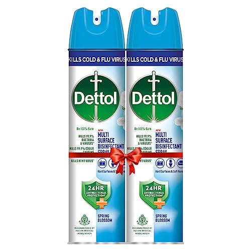 Dettol Multi-Surface Disinfectant Sanitizer Spray Bottle | 24 hours ...