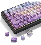 Amazon.com: dagaladoo Shine Through keycap Set,Double Shot PBT keycaps ...