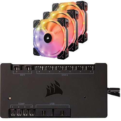 Buy Corsair HD Series, HD120 RGB LED, 120mm High Performance RGB LED ...