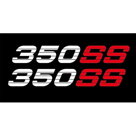 Amazon.com: Chevy 350 ss Side Bed Decals Stickers Vinyl Graphics Ready ...