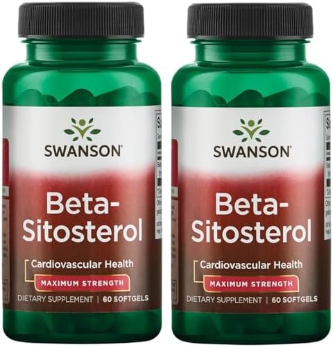 Amazon.com: Swanson Beta Sitosterol - Plant Sterol Formula - (60 ...