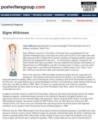 Amazon.com: Signe Wilkinson : Kindle Store