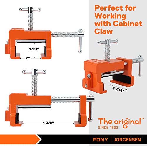Snapklik.com : 2-Pack Cabinet Clamps, 8510 Cabinet Claw, Face Frame ...
