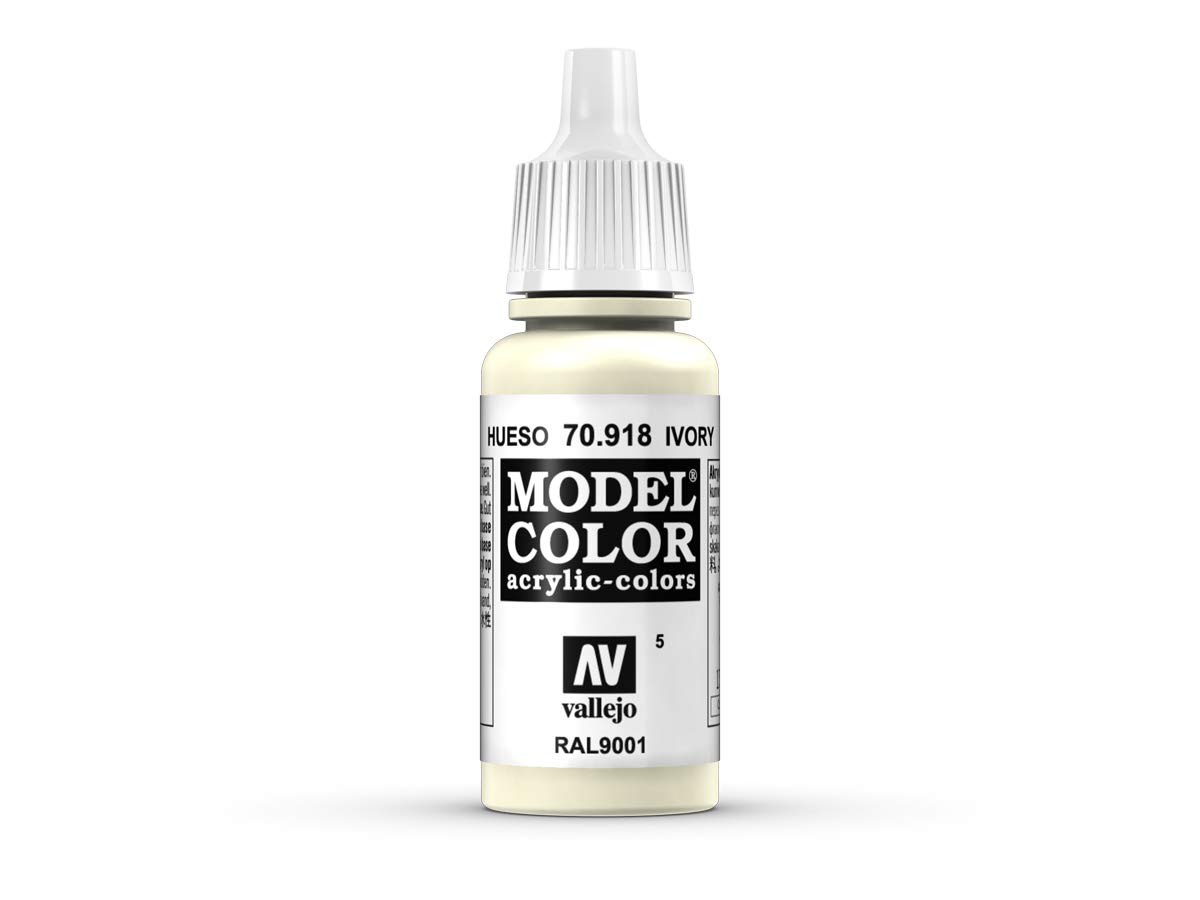 Amazon.com: Vallejo Model Color 70918 Ivory (17ml) : Arts, Crafts & Sewing