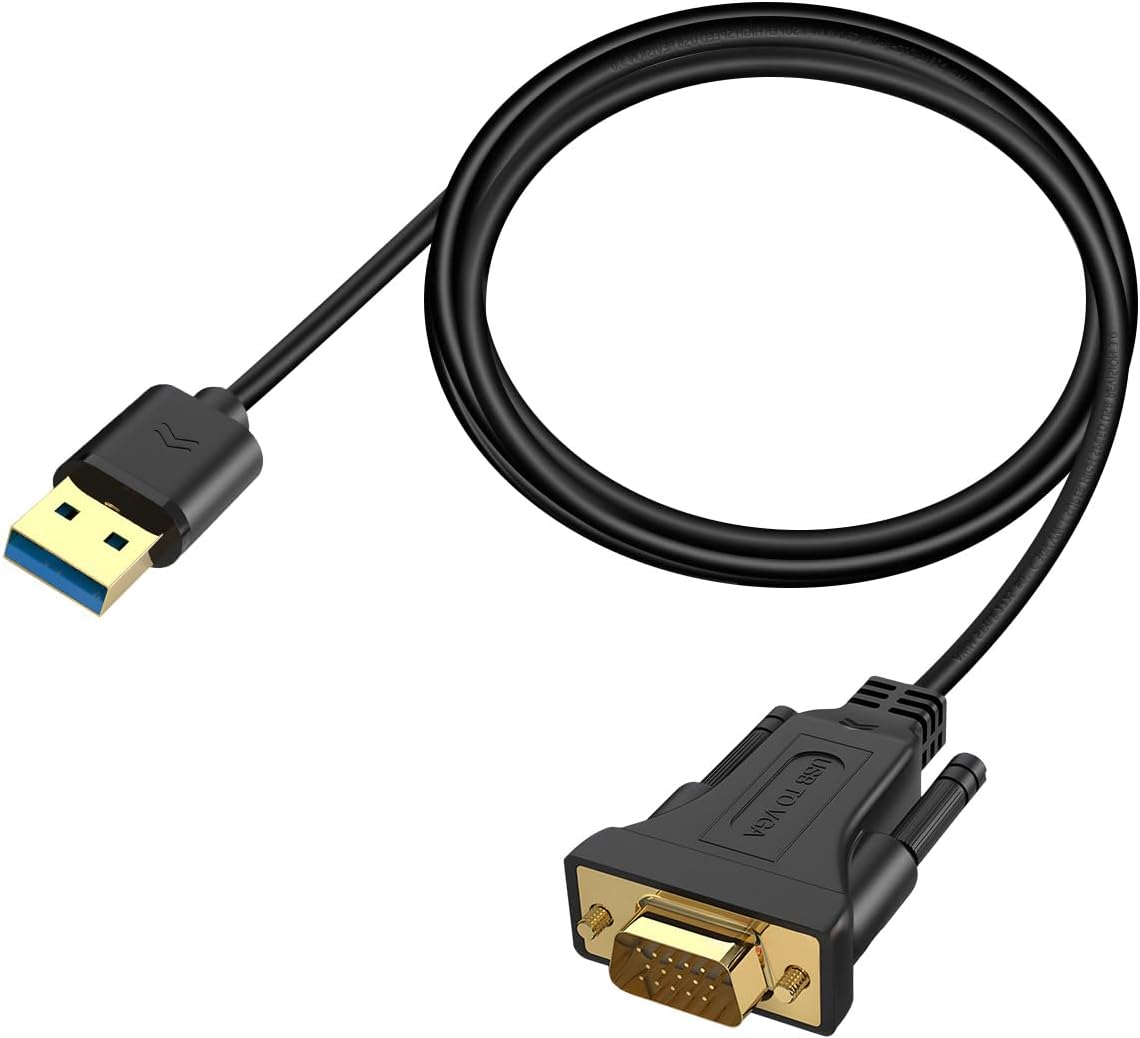 Amazon.com: USB3.0/2.0 to VGA Adapter - Multi-Display Video Converter ...