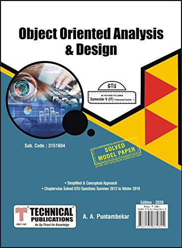Object Oriented Analysis and Design for GTU 18 Course (V - IT/Prof. Elec.-I - 3151604) – 2020 ...