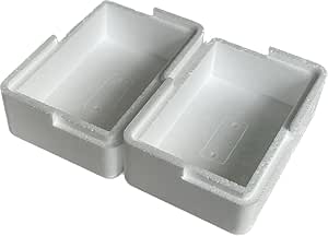 SHADOWCORE Polystyrene Box with Lids, Thermo Insulation Polystyrene Box ...