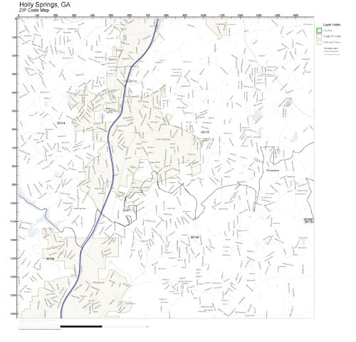 Holly Springs Ga Zip Code