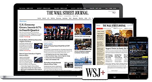 Wall Street Journal 3 Years Digital Edition Subscription [85% OFF ...