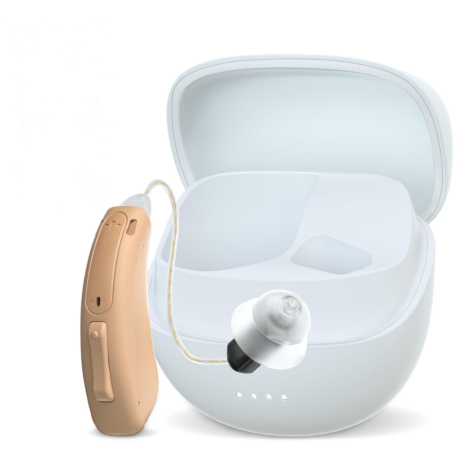 Single RIC Rechargeable Earphone Portable PSAPs Digital Device US Chip ...