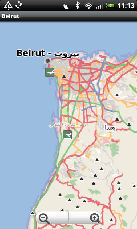 Beirut Street Map:Amazon.com:Appstore for Android