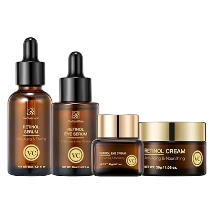 Amazon.com: OKADY Retinol Skincare Travel Kit - Mini Facial Care Set ...