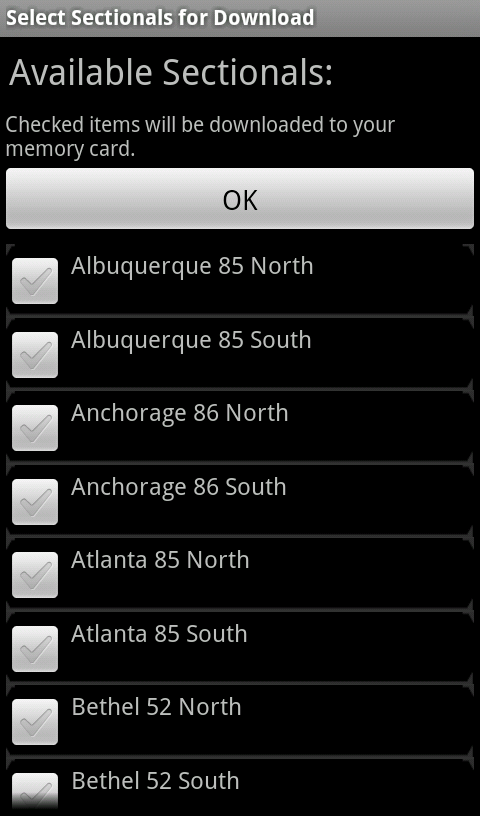 dVFR - Digital VFR Sectionals - App on Amazon Appstore