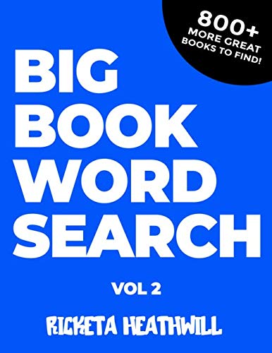 Big Book Word Search Vol. 2: Find even more of your favorite books in ...