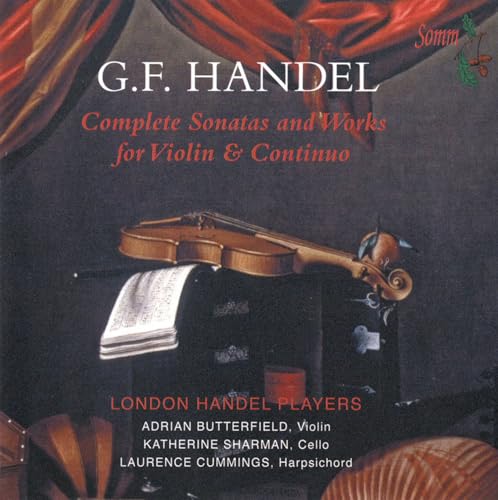 Amazon.com: Handel: Complete Sonatas & Works for Violin and Continuo ...