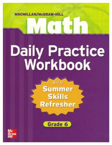 Macmillan/McGraw-Hill Math, Grade 4, Test Prep & Practice Workbook ...