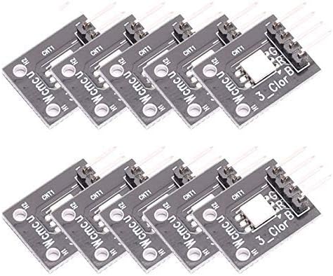 DEVMO 10PCS KY-009 5050 Pwm RGB SMD LED Module 3 Color Light for ...