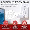 15-Pack Loose Outlet Fix Plug - Ensure Secure Connection for Power ...