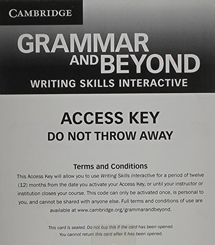 Grammar and Beyond, Level 2: Writing Skills Interactive for Blackboard ...