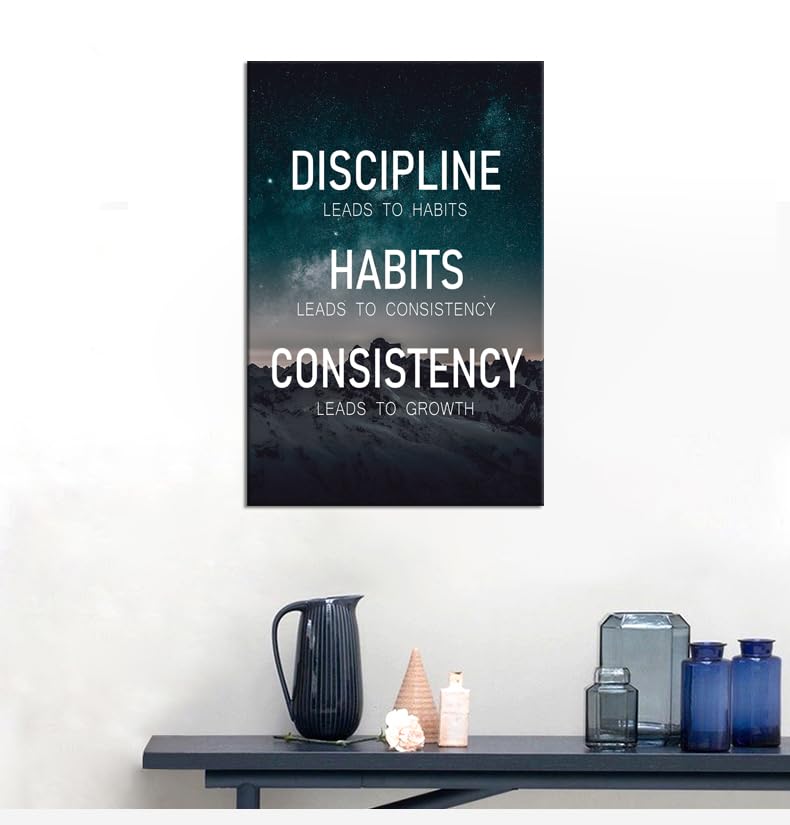 Self Discipline Poster The Art Of Self Discipline: A Comprehensive