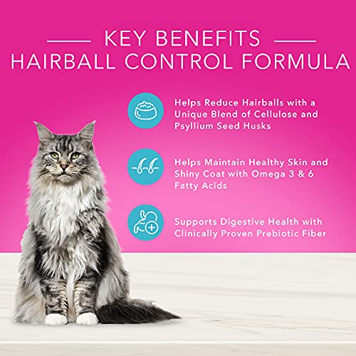 Blue Buffalo True Solutions Hairball Control Natural Adult Dry Cat Food ...