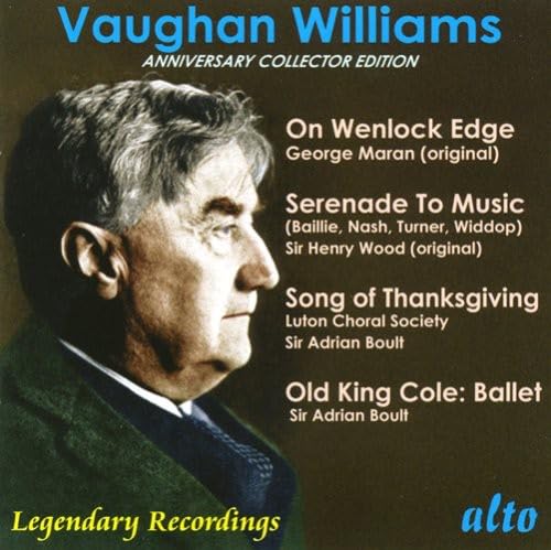 Vaughan Williams, Ralph Vaughan Williams, Henry J. Wood, Adrian Boult ...