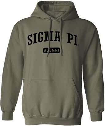 Amazon.com: Kite and Crest Sigma Pi Hoodie - Sigma Pi Fraternity Alum ...