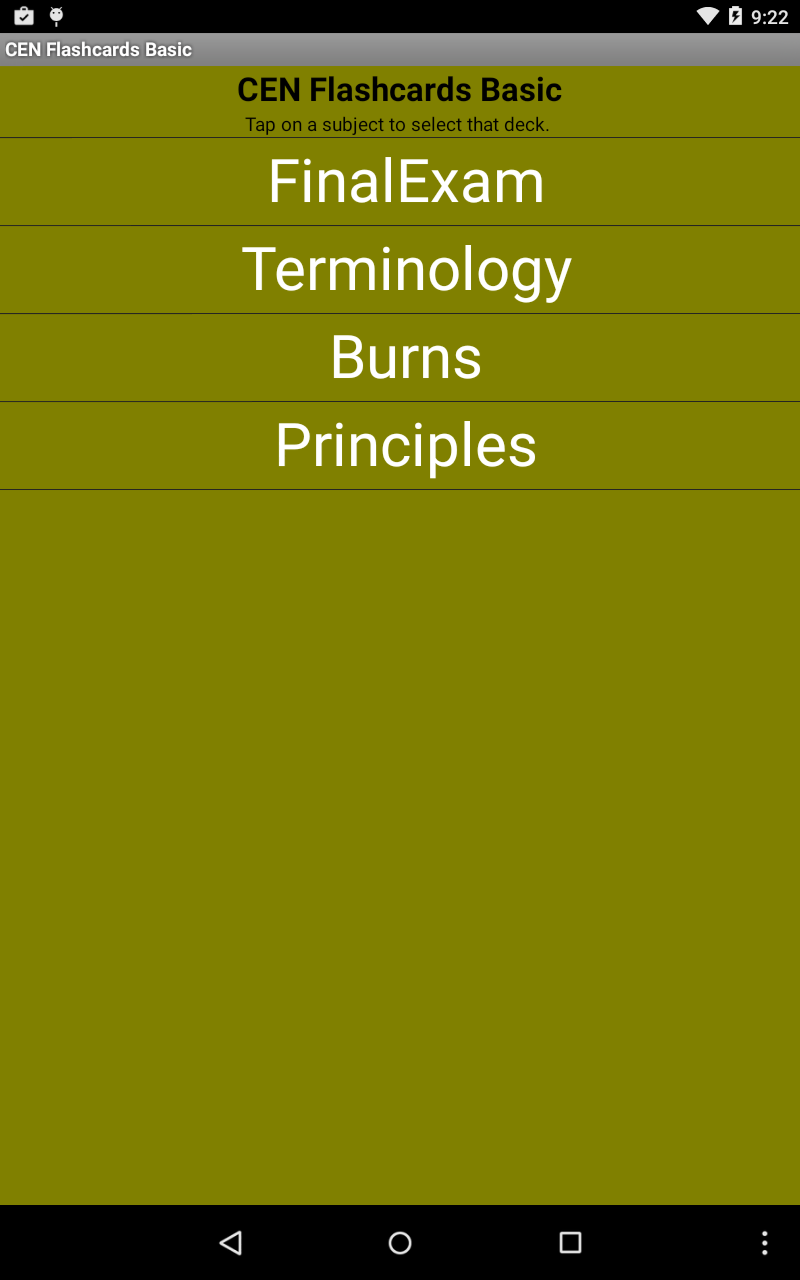 CEN Flashcards Basic - App on the Amazon Appstore