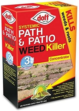 Doff Path & Patio Garden Weedkiller 3 Sachet (3x100ml) Pack : Amazon.co ...