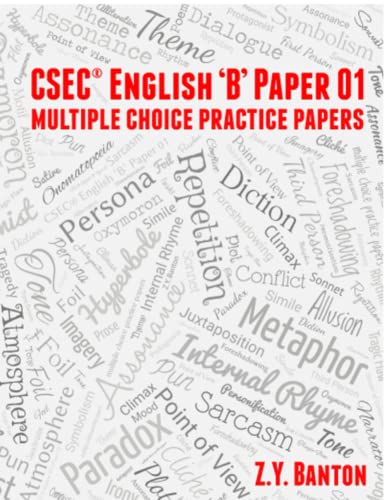 Buy CSEC ENGLISH "B" PAPER 01 Multiple Choice Practice Papers Paperback ...