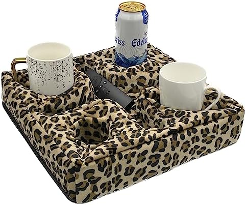 Amazon.com: Couch and Bed Cup Holder Pillow, Sofa Organizer Caddy for ...