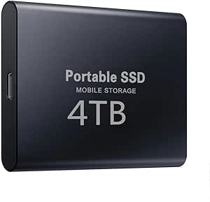 Amazon | KJHD Type-c USB 3.1 SSD ポータブルフラッシュメモリ 4TB SSD ハードドライブ ポータブルSSD ...