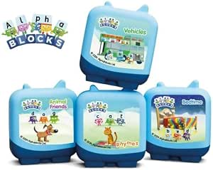 tonies Alphablocks Audio Clever Pocket Tonie Set, for use with Toniebox ...